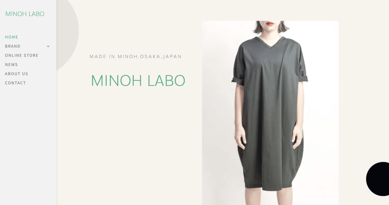 MINOH LABO｜レディースアパレル - 180°（ワンエイティー）｜デザインが生み出した課題を、デザインで解決する。